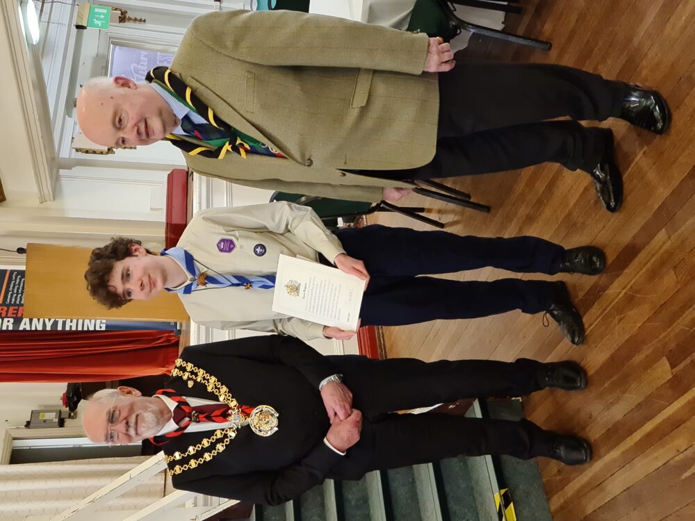 Queen's Scout Award | 1st Bramhall